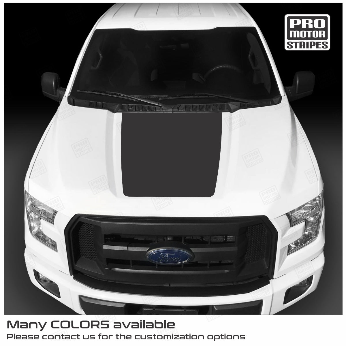 Ford F150 2015-2020 Hood Accent Blackout Decal F-150 Stripe ...