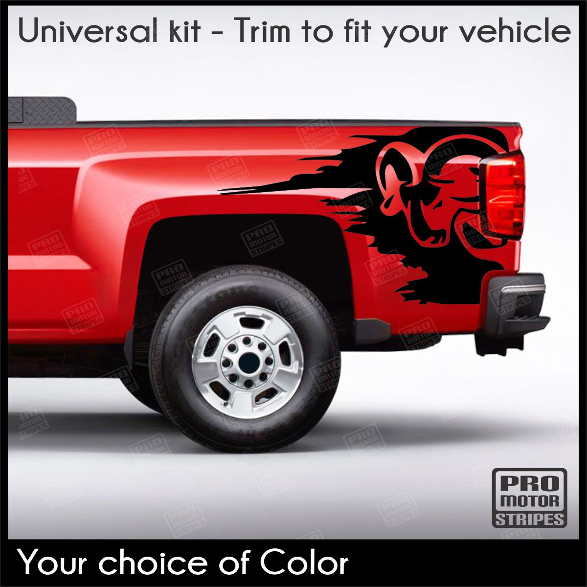 Universal Side Accent Ram Decals For Truck or SUV 134785533270 | Pro ...