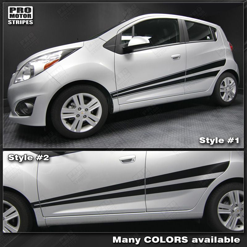 Chevrolet Spark 2013-2015 Rocker Panel Side Stripes 122551590443 | Pro ...