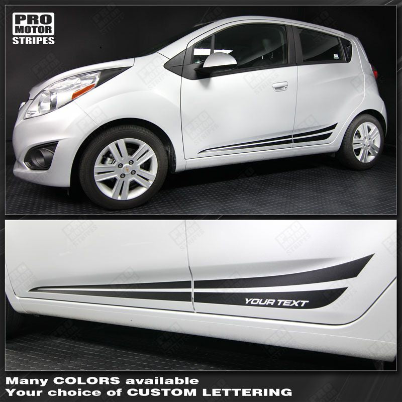 Chevrolet Spark 2013-2015 Rocker Panel Side Stripes 132229431474 | Pro ...