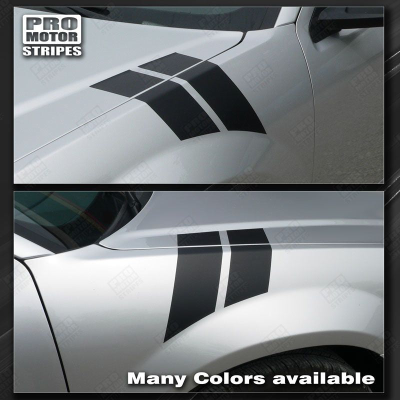Dodge Avenger 2008-2014 Fender Hash Side Stripes 152620469755 | Pro ...