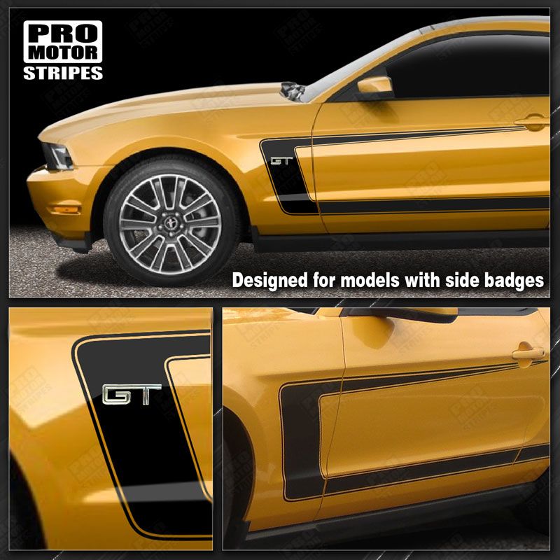Ford Mustang 2010-2014 GT / 5.0 BOSS 302 Style Side C Stripes 1322677 ...