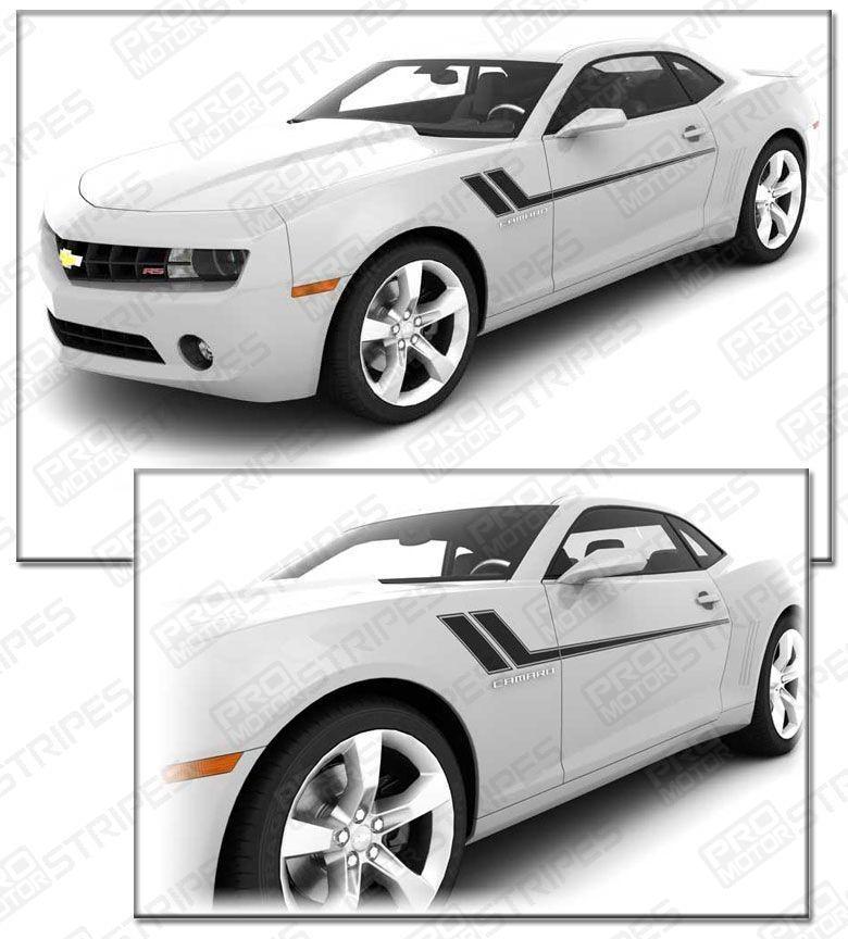 Chevrolet Camaro 2010-2015 Hash Track Side Accent Stripes 152588455654 ...