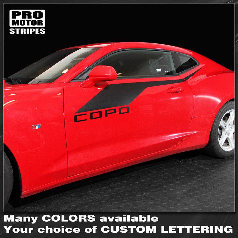 Chevrolet Camaro 2016-2024 COPO Style Side Accent Stripes 122844813354 ...