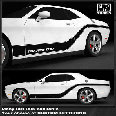 Dodge Challenger Vinyl Stripes Decals Auto Graphics | Pro Motor Stripes