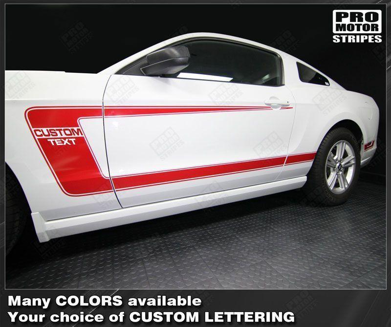 Ford Mustang 2005-2014 BOSS 302 Style Side C-Stripes 132266834084 | Pro ...