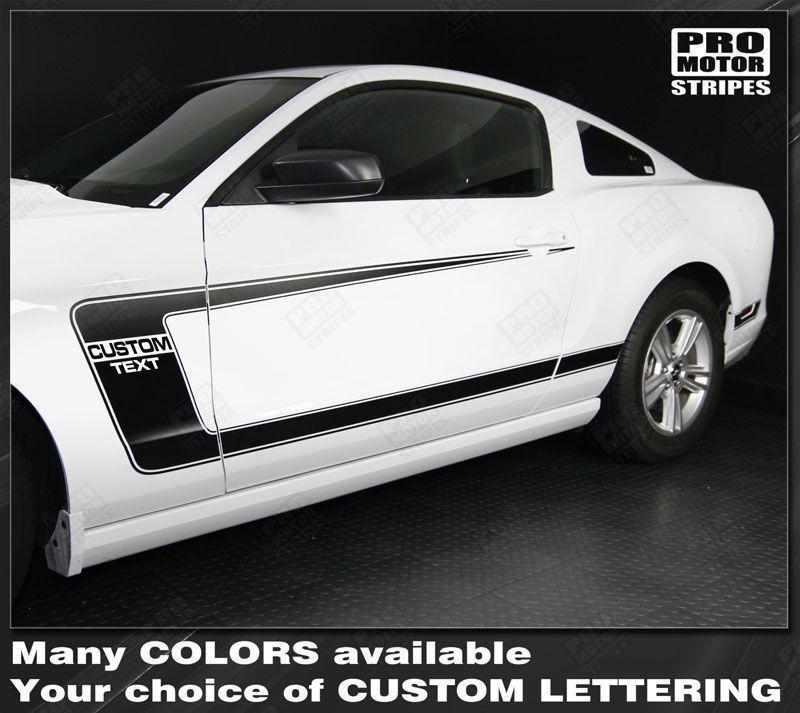 Ford Mustang 2005-2014 BOSS 302 Style Side C-Stripes 132266834084 | Pro ...