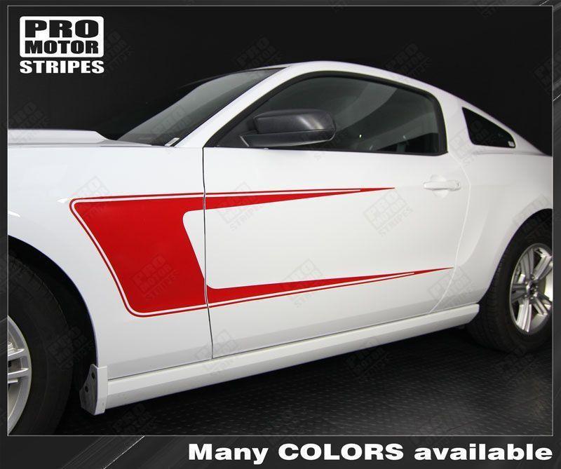 Ford Mustang 2005-2014 Side Accent C-Stripes 152631505939 | Pro Motor ...
