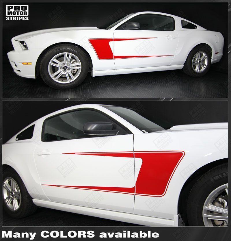 Ford Mustang 2005-2014 Side Accent C-Stripes 152631505939 | Pro Motor ...