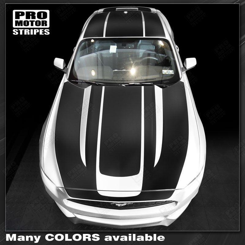 Ford Mustang 2015-2017 Over The Top Sport Stripes 152750170502 | Pro ...