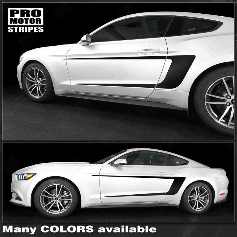Ford Mustang 2015-2023 Side Accent C-Stripes 122819648614 | Pro Motor ...