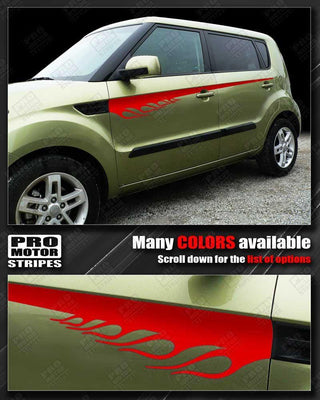 Kia Soul Vinyl Stripes Decals Auto Graphics | Pro Motor Stripes