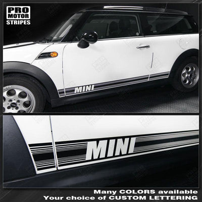 Mini Cooper Vinyl Stripes Decals Auto Graphics | Pro Motor Stripes